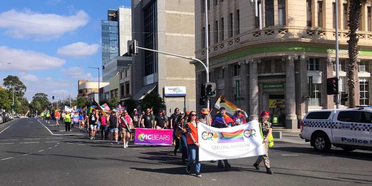 Geelong Pride March - bay 93.9