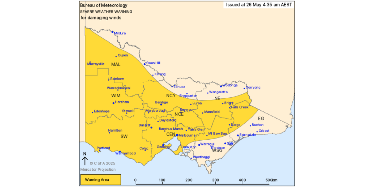 Severe weather warnings hit Geelong and the Surf Coast - bay 93.9
